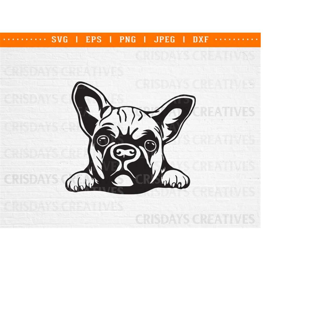 bulldog svg, dog svg, dog png, peeking dog svg, french bulld | Inspire ...