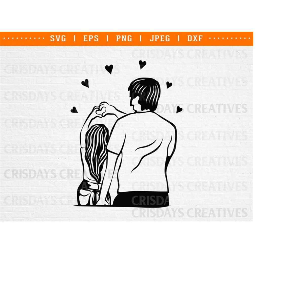 dad and daughter heart hand sign svg, father and daughter sv | Inspire ...