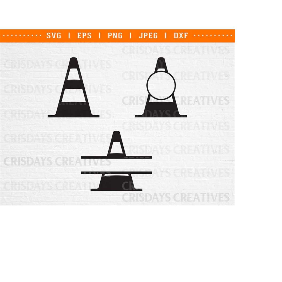 traffic cone svg, traffic cone clipart, traffic cone png, tr | Inspire Uplift