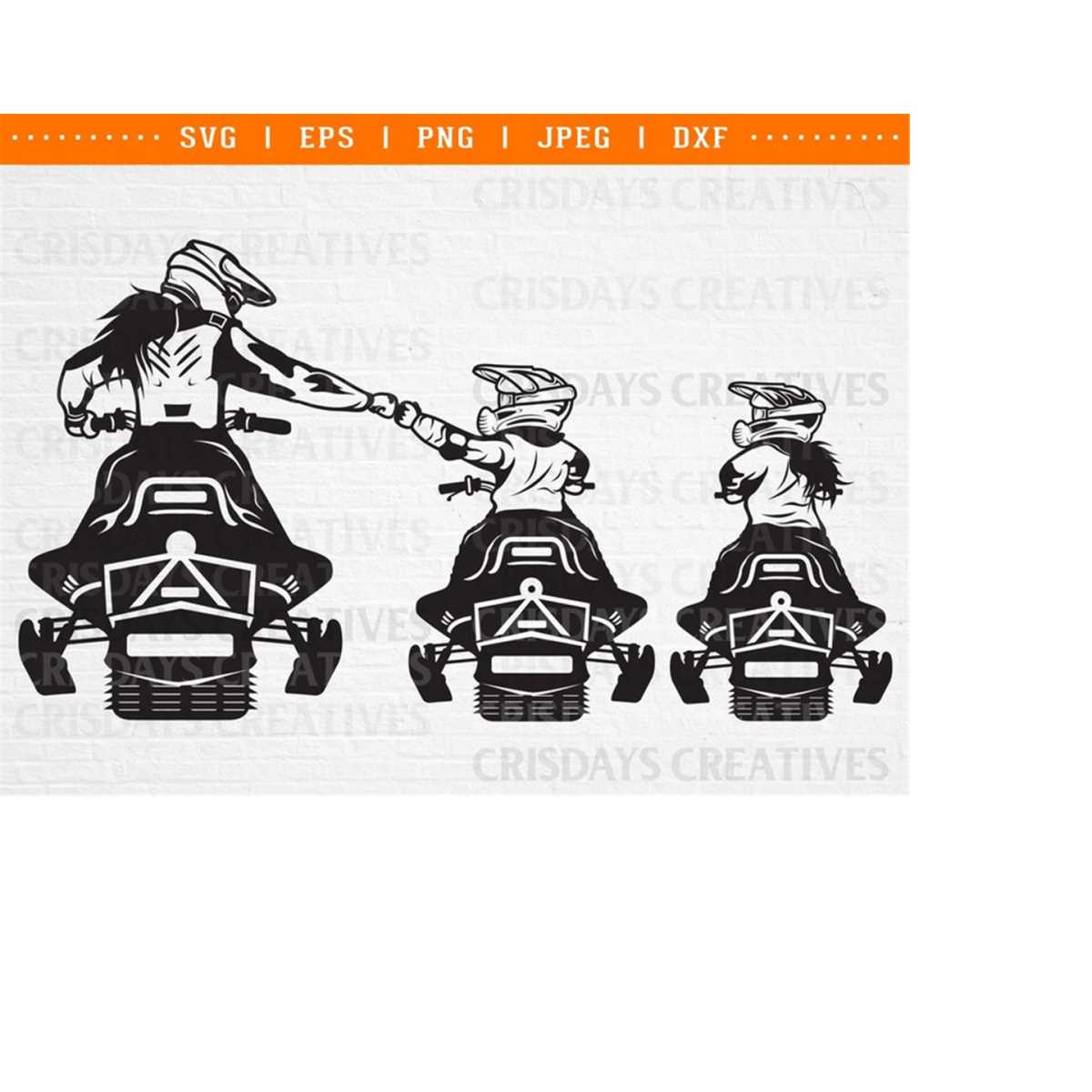 snowmobile svg, snowmobiling svg, mom and kids snowmobile sv - Inspire ...