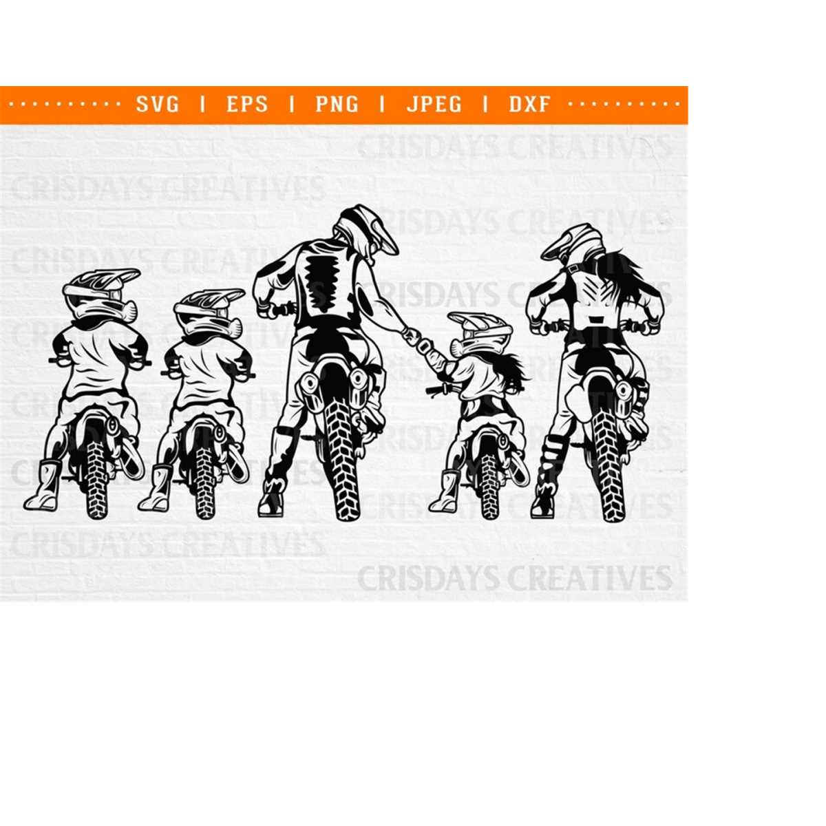 Family Motocross Svg, Motocross svg, kids motocross svg, fam - Inspire ...