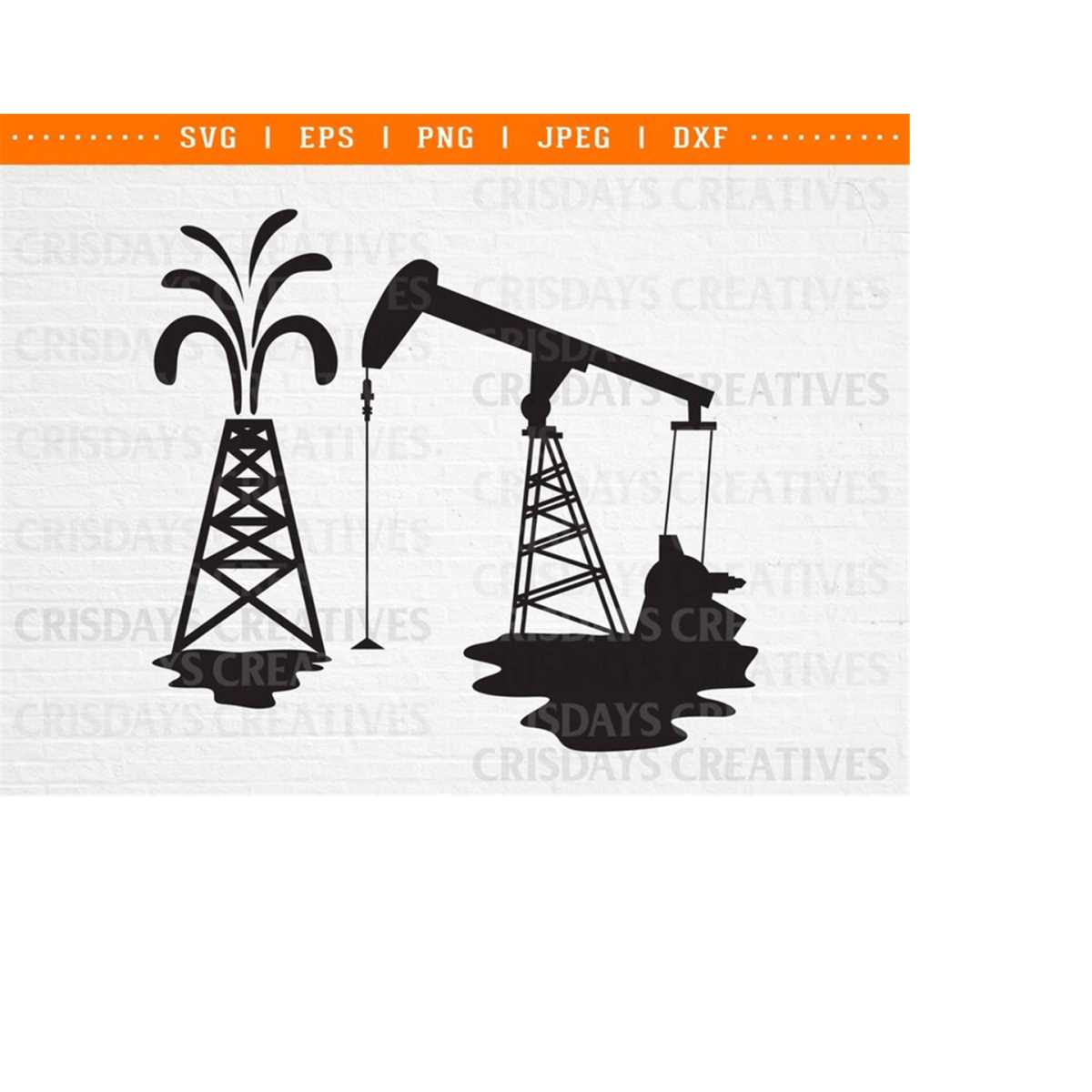oil drilling rig svg, oil drilling svg, oil driller svg, oil - Inspire ...