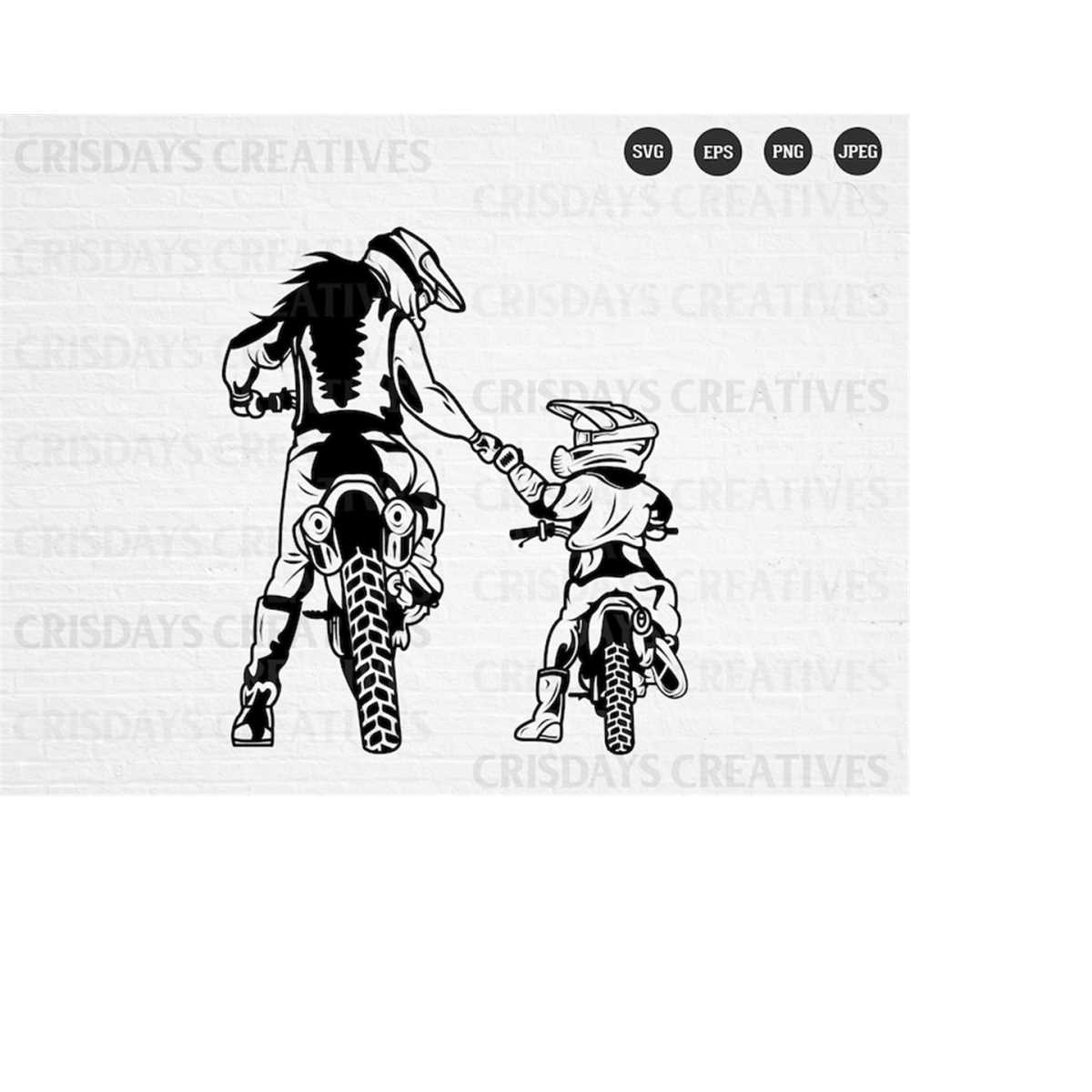 Mom and Son SVG| Motocross SVG| Mom Motocross Svg| Son Motoc - Inspire ...