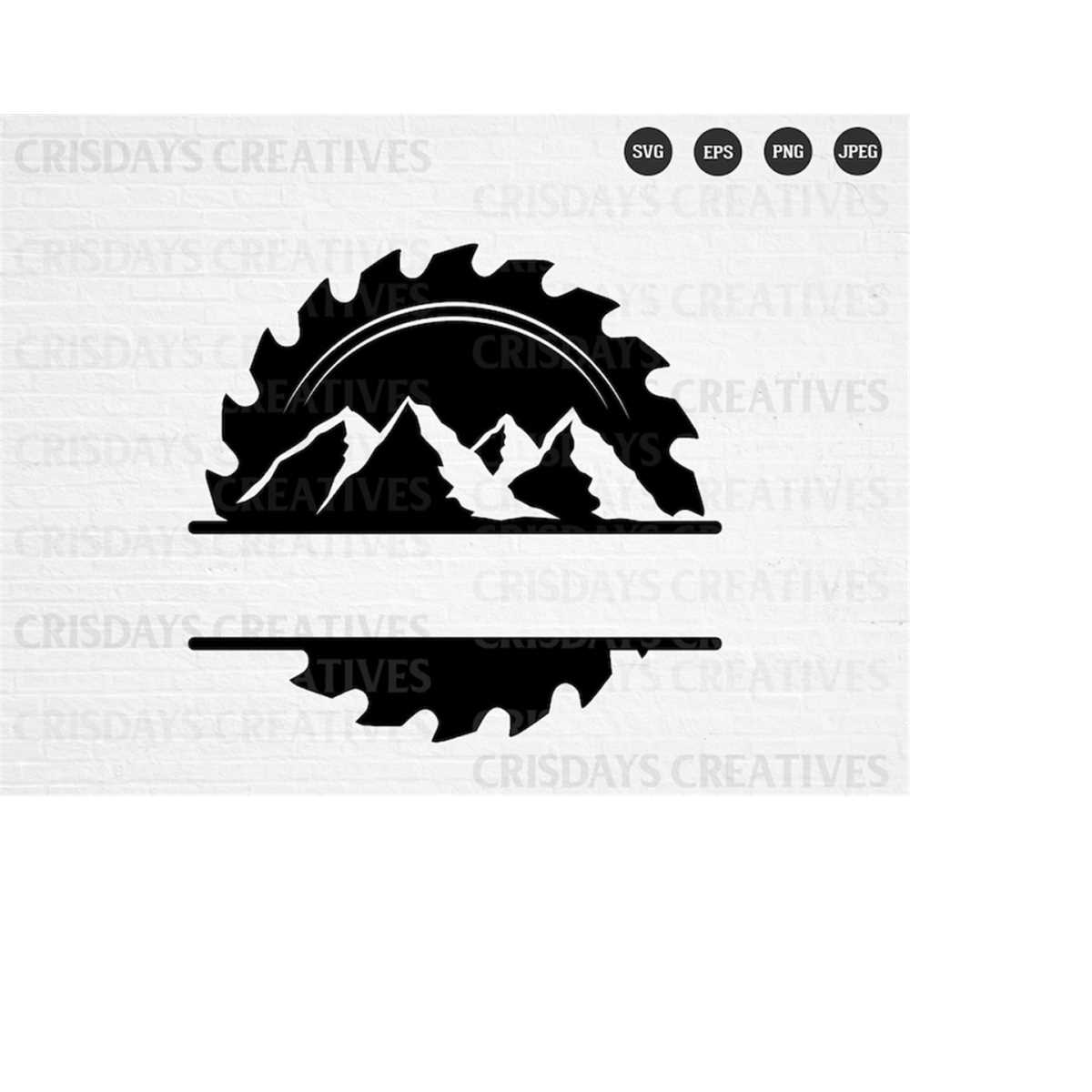 Wood Saw Blade Svg| Logger Svg| Wood Blade Svg| Wood Saw Bla - Inspire ...