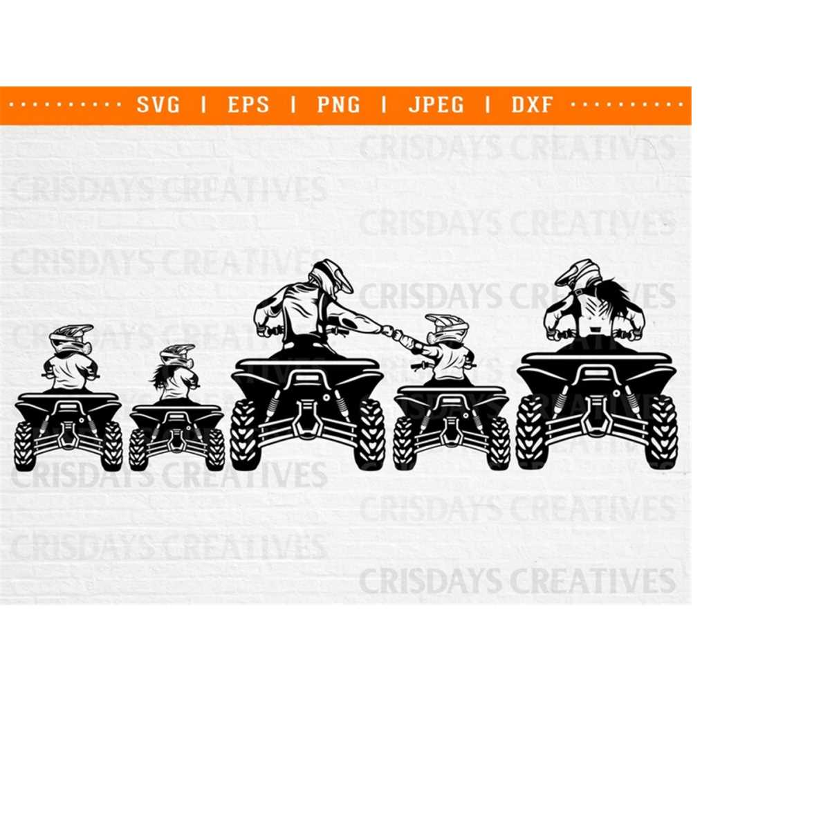 atv family svg, atv svg, father and kids svg, family svg, f - Inspire ...