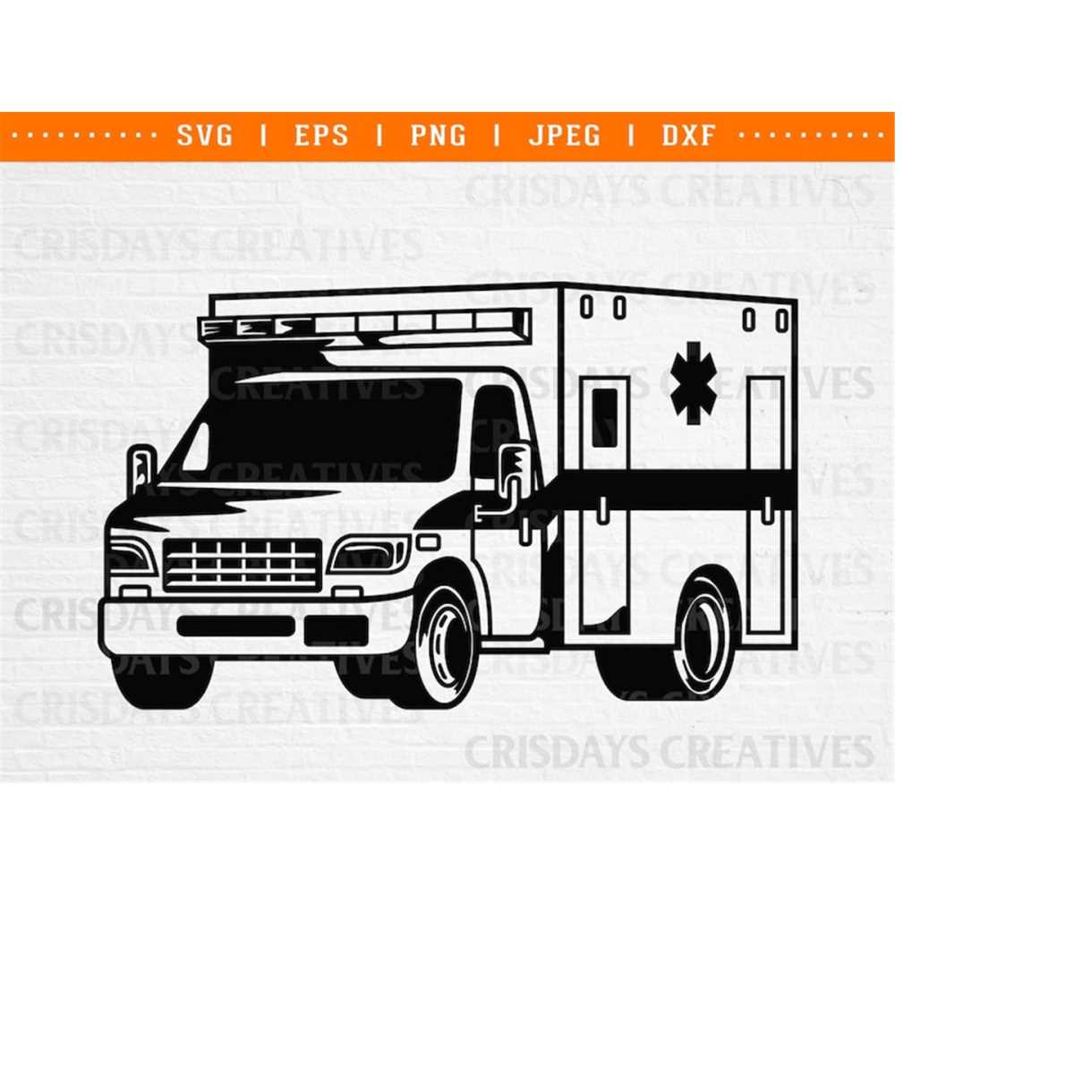 ambulance svg, ambulance png, paramedic svg, rescue svg, emt | Inspire ...