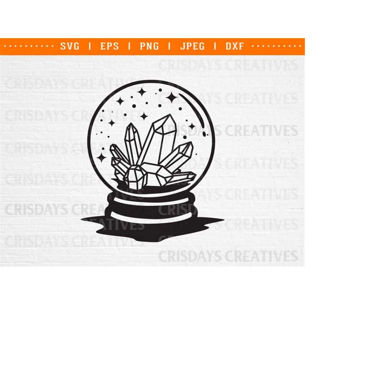 magic crystal ball svg, magic ball svg, crystal ball svg, wi | Inspire ...