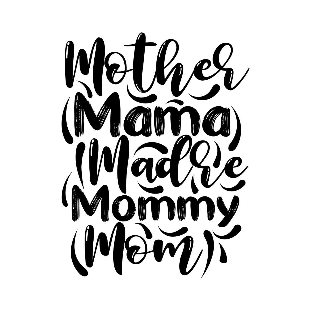 mother mama madre mommy mom png, mothers day png, mom life p - Inspire ...