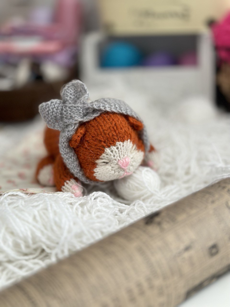 KNITTING PATTERN - Kitten. Cat Knitting Pattern. | Inspire Uplift