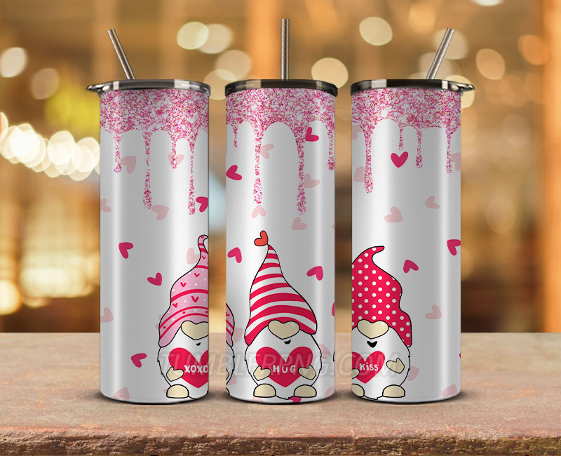 Valentine Tumbler PNG, Valentines Tumbler Wrap, Valentine Gi - Inspire ...