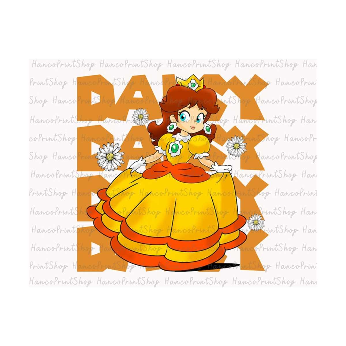 Retro Princess PNG, Daisy Png, Flowers Princess Png, Magical - Inspire ...