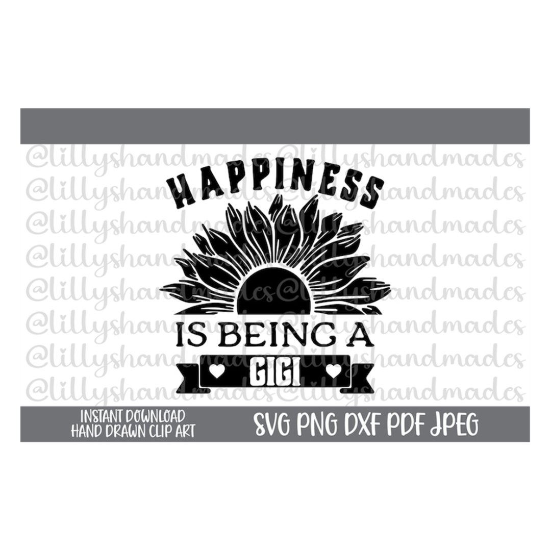 Gigi Svg Files, Blessed Gigi Svg, Grandma Svg, Gigi Life Svg - Inspire ...