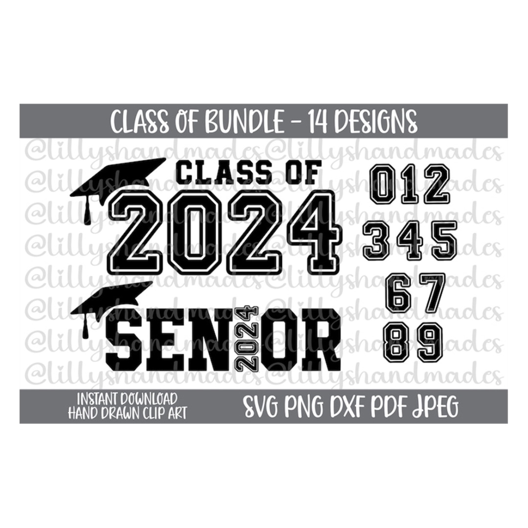 Graduation Svg File, Senior Svg, Class Of 2024 Svg, Grad Svg | Inspire ...