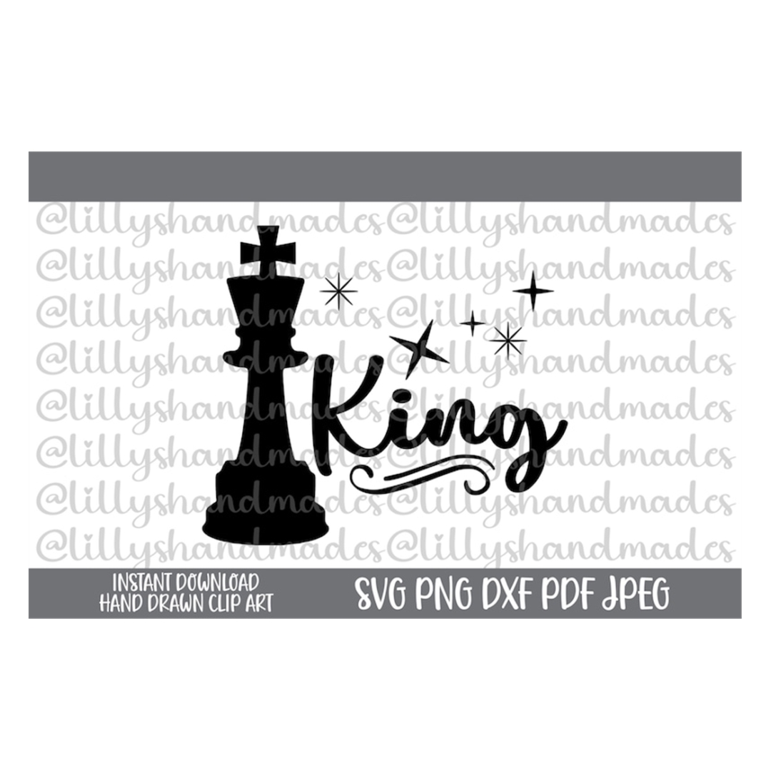 King Svg, King Png, King Vector, Chess King Svg, Chess Svg, | Inspire ...