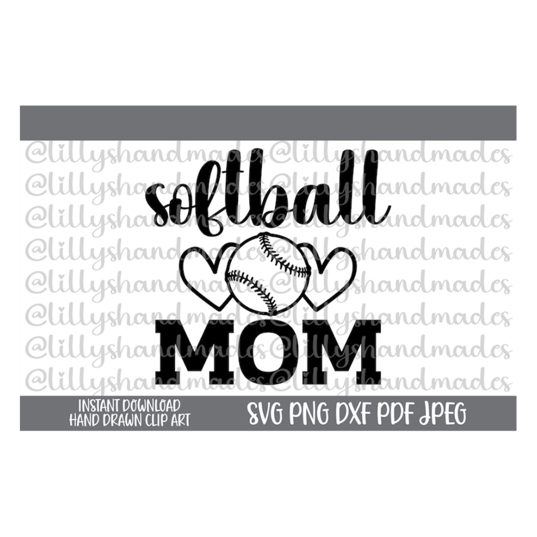 Softball Mom Svg Softball Mom Png Softball Mama Svg Softball | Inspire ...