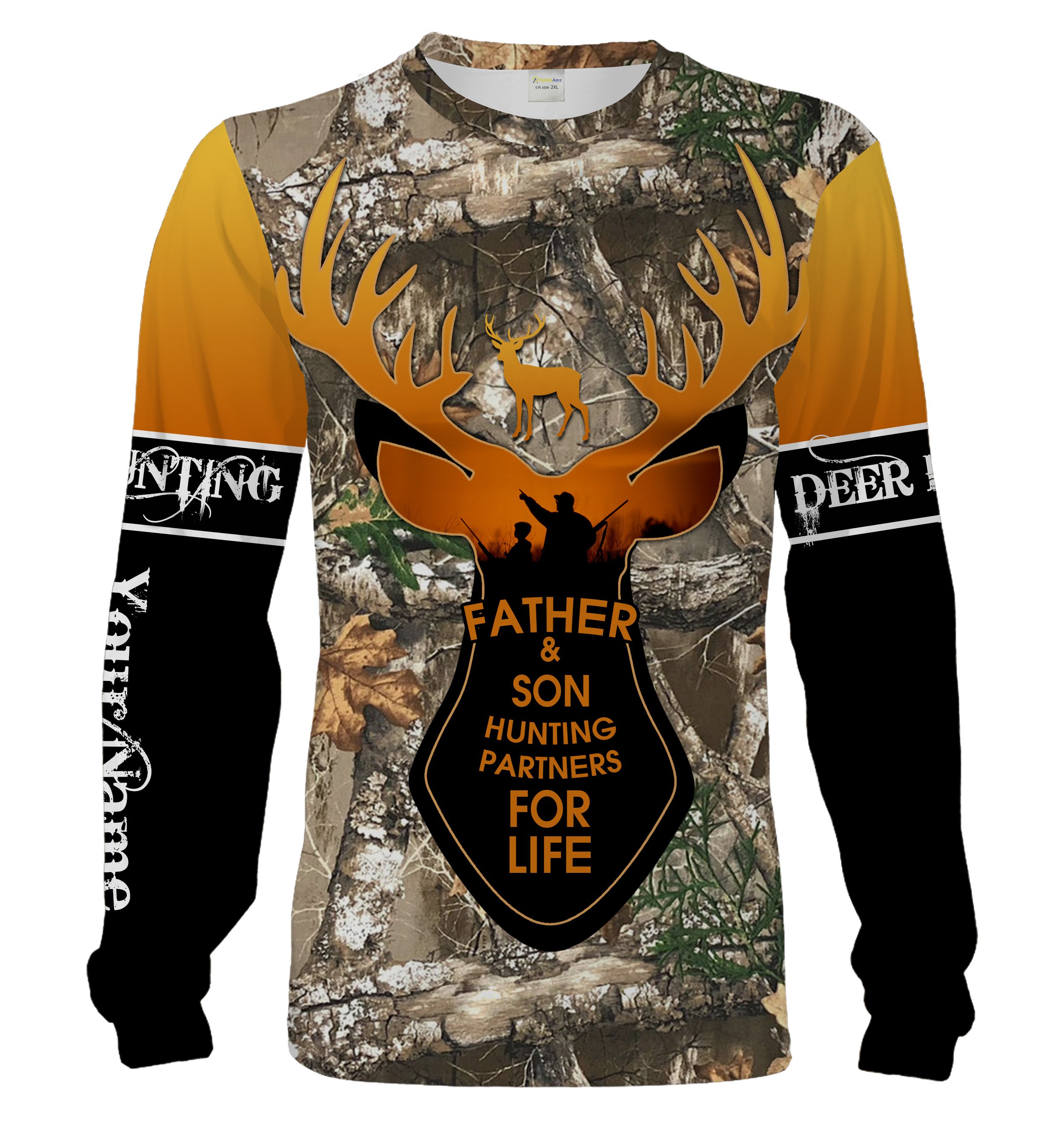 Father And Son Hunting Buddies For Life Deer Hunting Custom | Inspire ...