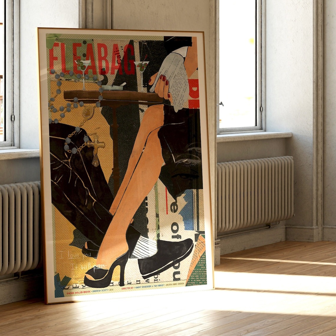 Fleabag Poster - Designed & Illustrated Premium Matte Vertic - Inspire ...