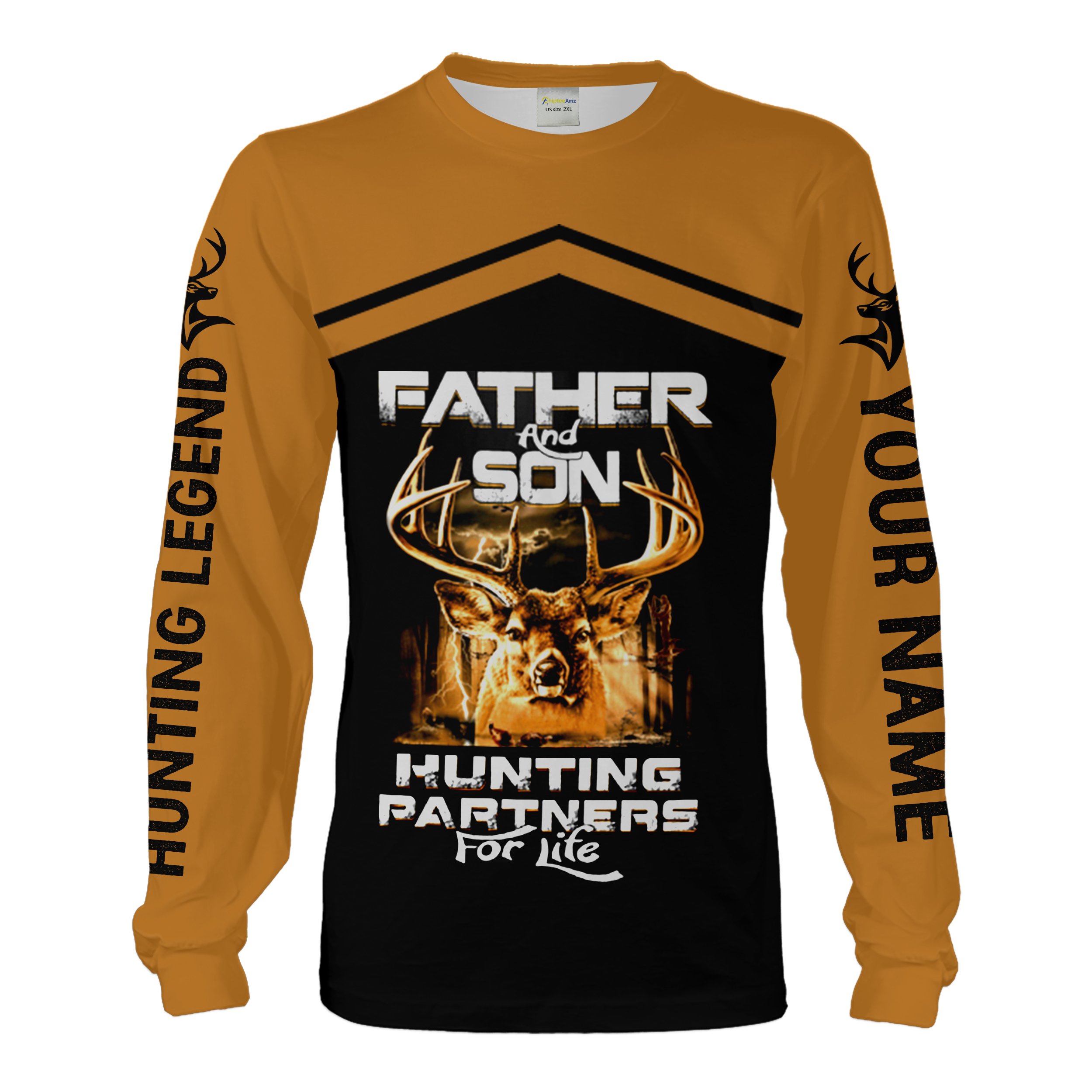 Father And Son Hunting partners For Life Deer Hunting Custom | Inspire ...