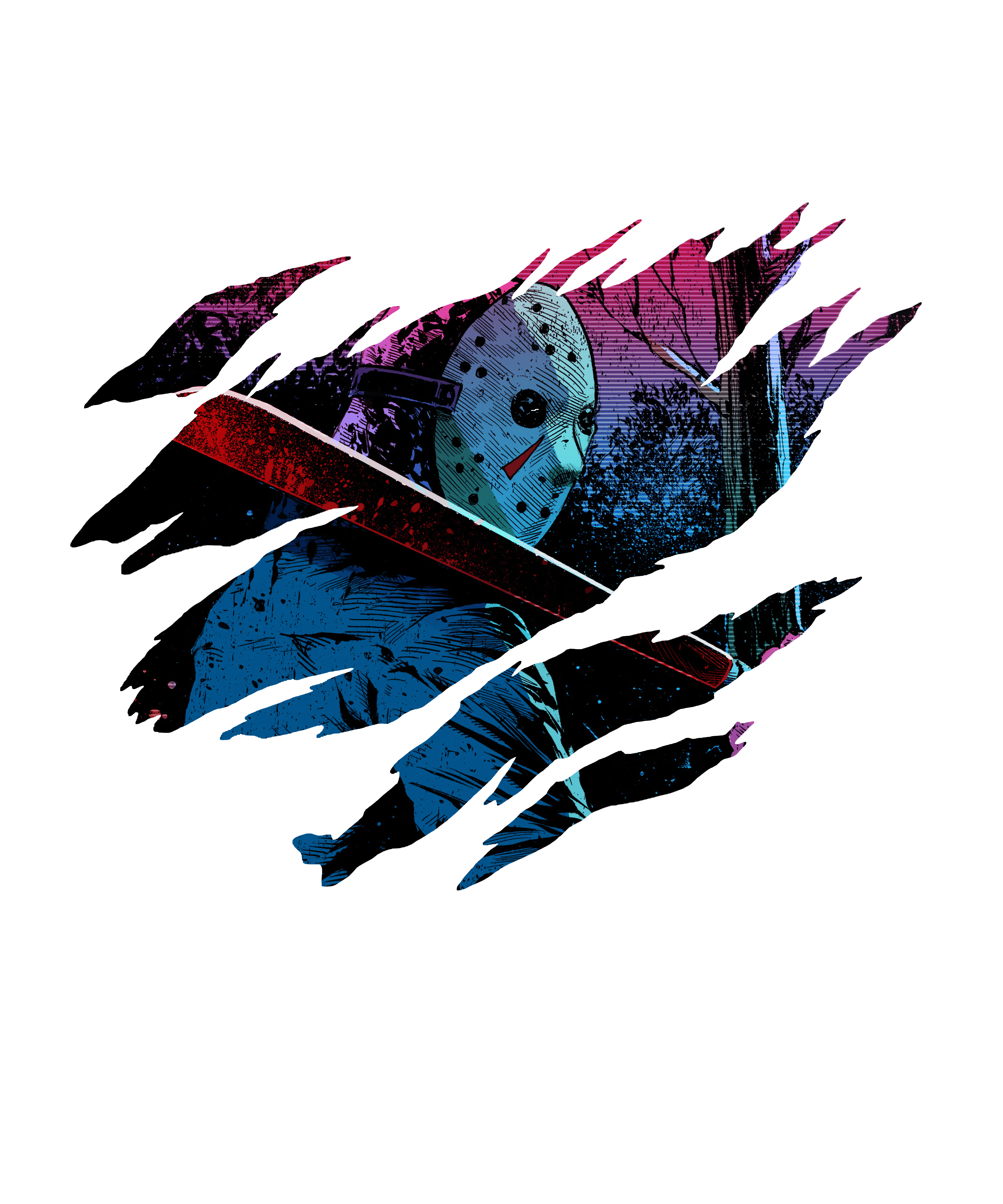 Crack jasonvoorhees Png, Halloween character Png, Horror PNG - Inspire ...
