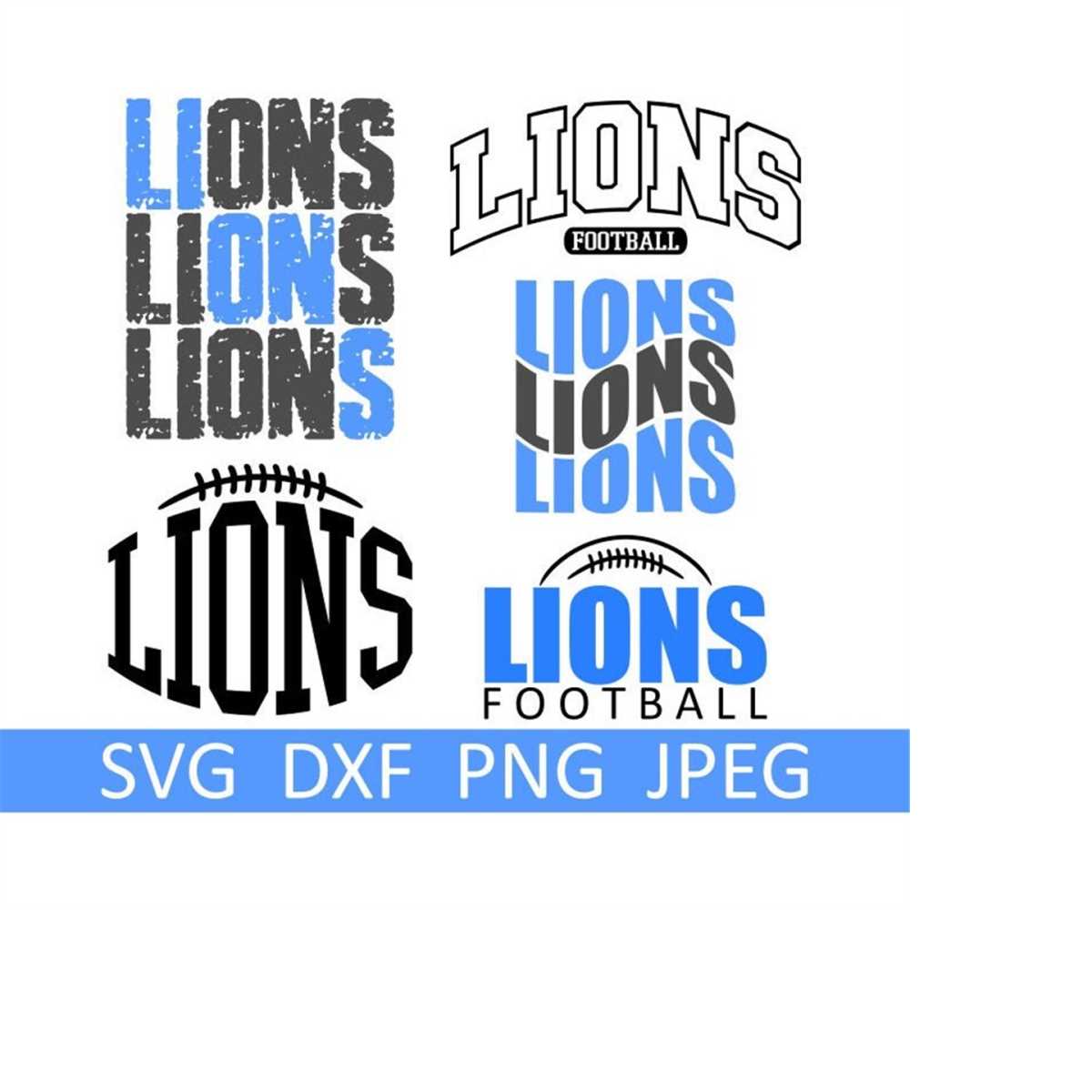 Lions SVG Bundle, Lions PNG Bundle, Digital Download, Cut Fi | Inspire ...
