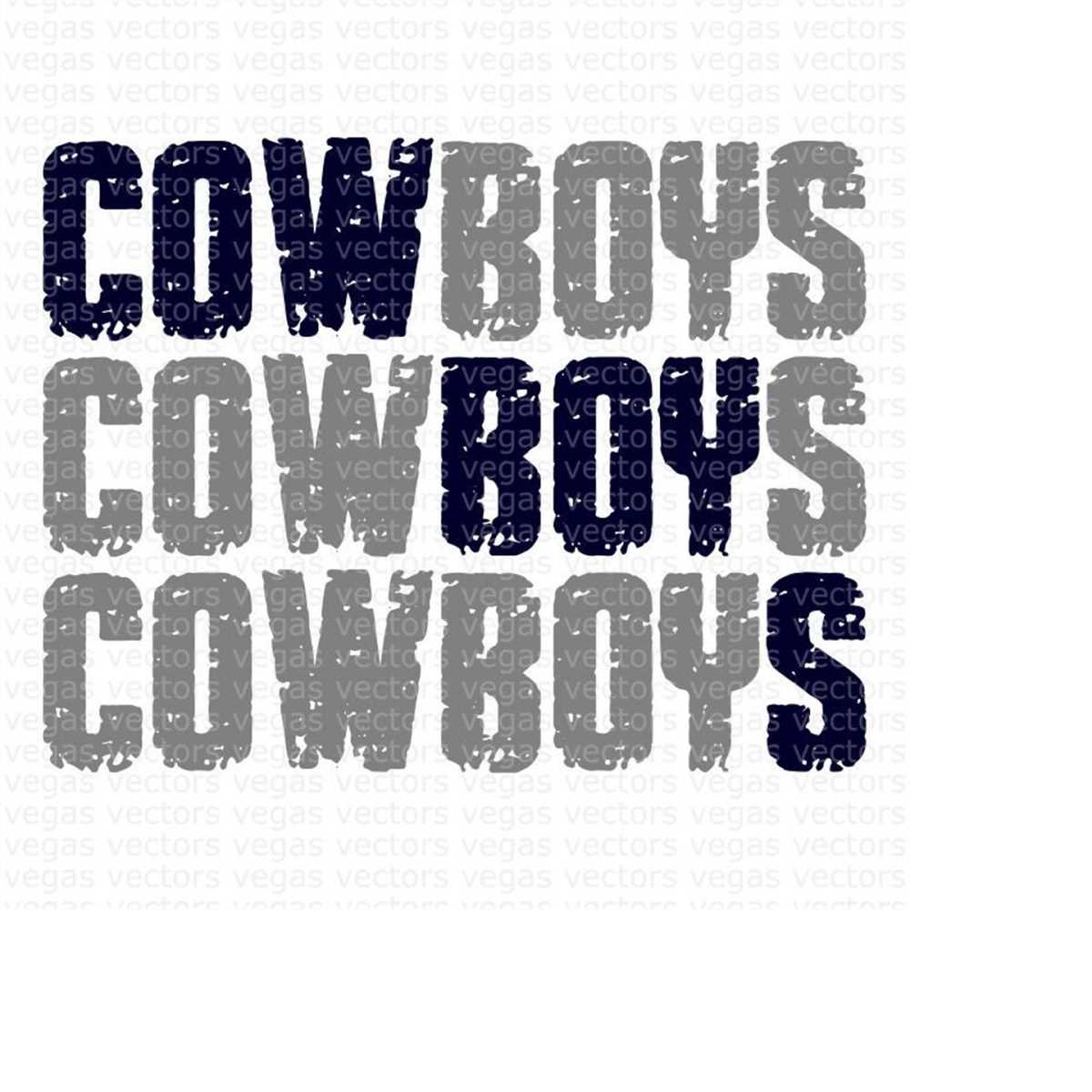 Cowboys SVG, Cowboys Grunge PNG, Cowboys PNG, Digital Downlo - Inspire ...