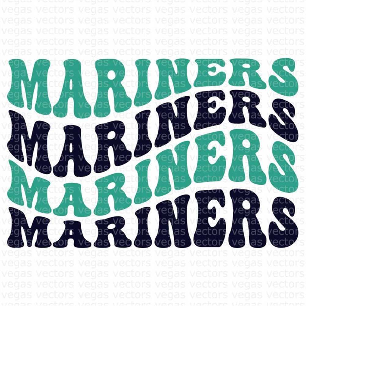 Mariners SVG, Mariners Wavy SVG, Mariners PNG, Digital Downl - Inspire ...