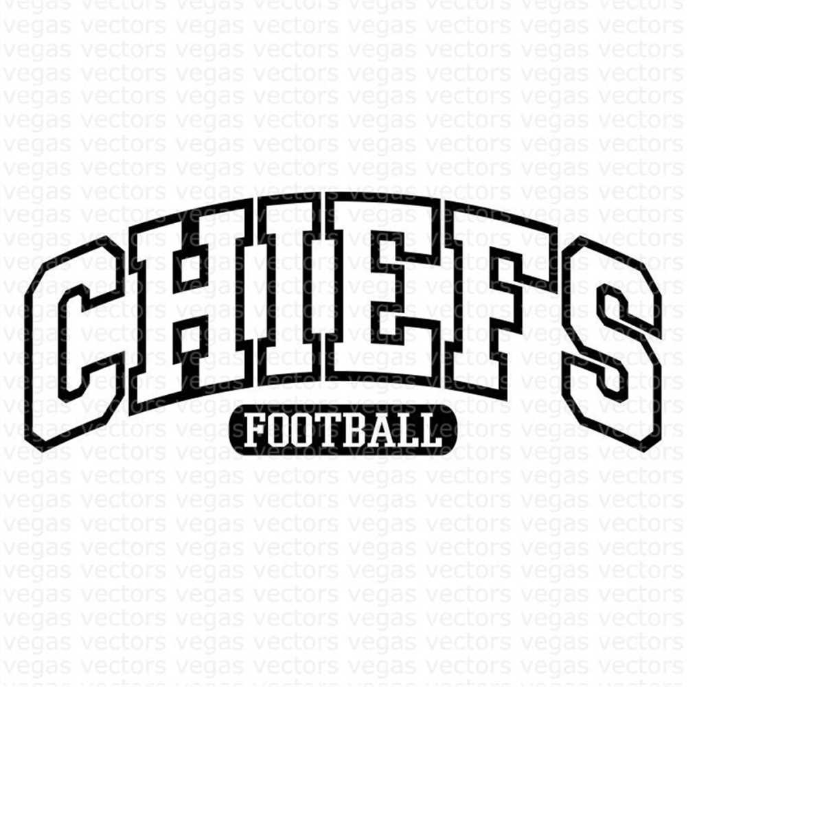 Chiefs SVG, Chiefs Varsity Outline SVG, Chiefs PNG, Digital | Inspire ...