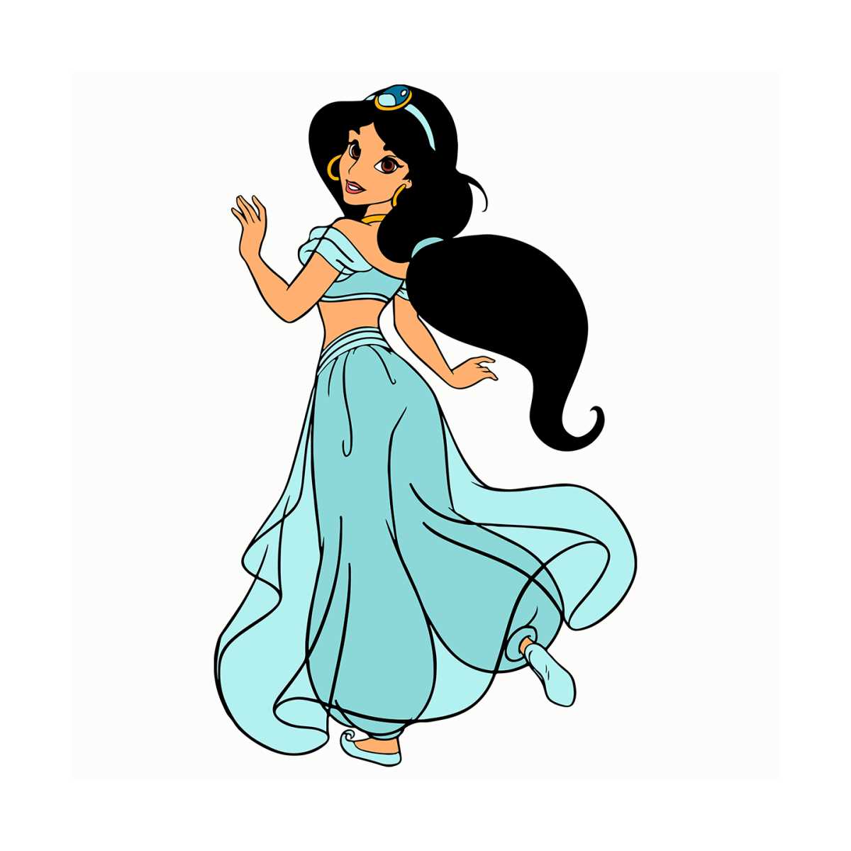 Jasmine PNG, Jasmine Princess PNG, Aladdin character PNG, in | Inspire ...