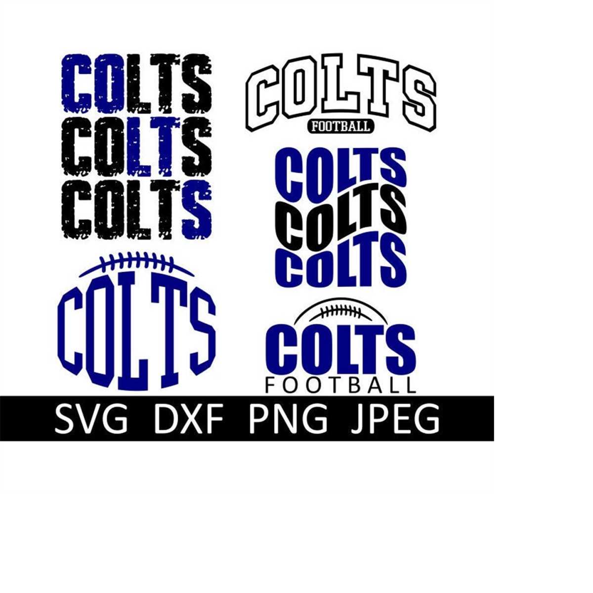 Colts SVG Bundle, Colts PNG Bundle, Digital Download, Cut Fi - Inspire ...