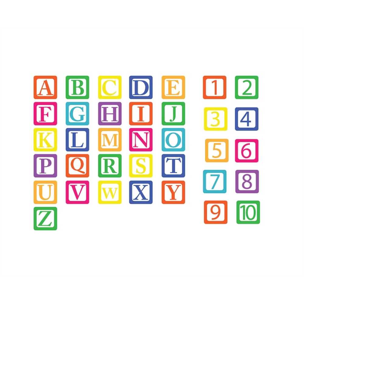BUILDING BLOCKS SVG File, Block Alphabet Svg Files, Building | Inspire ...