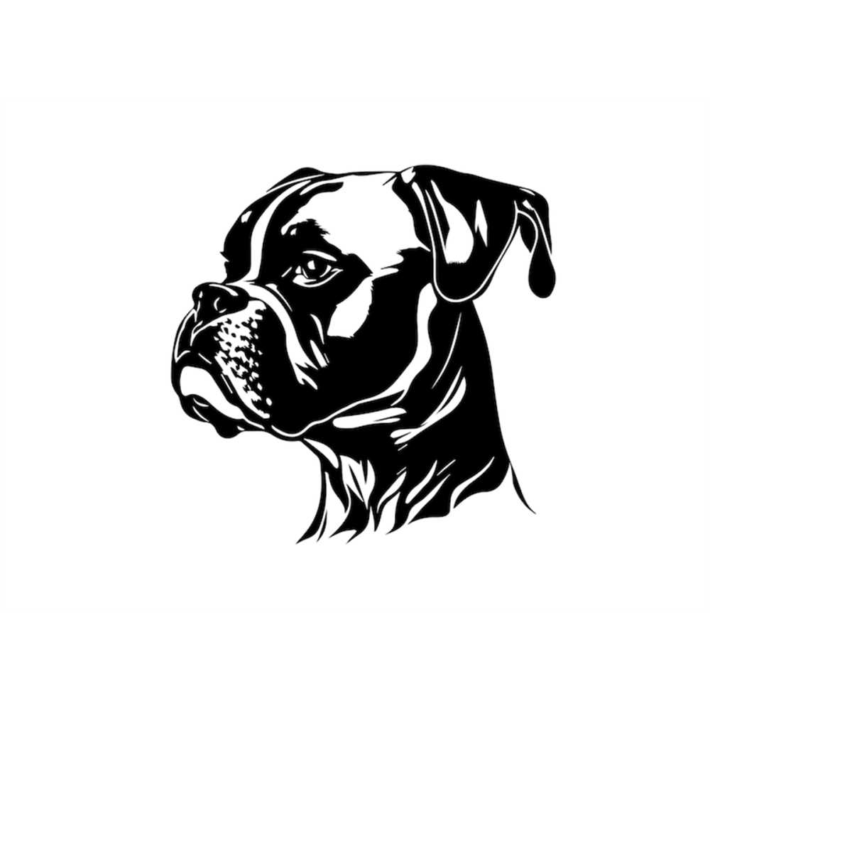 BOXER Dog SVG, BOXER Clipart, Boxer Svg Files For Cricut, Bo | Inspire ...