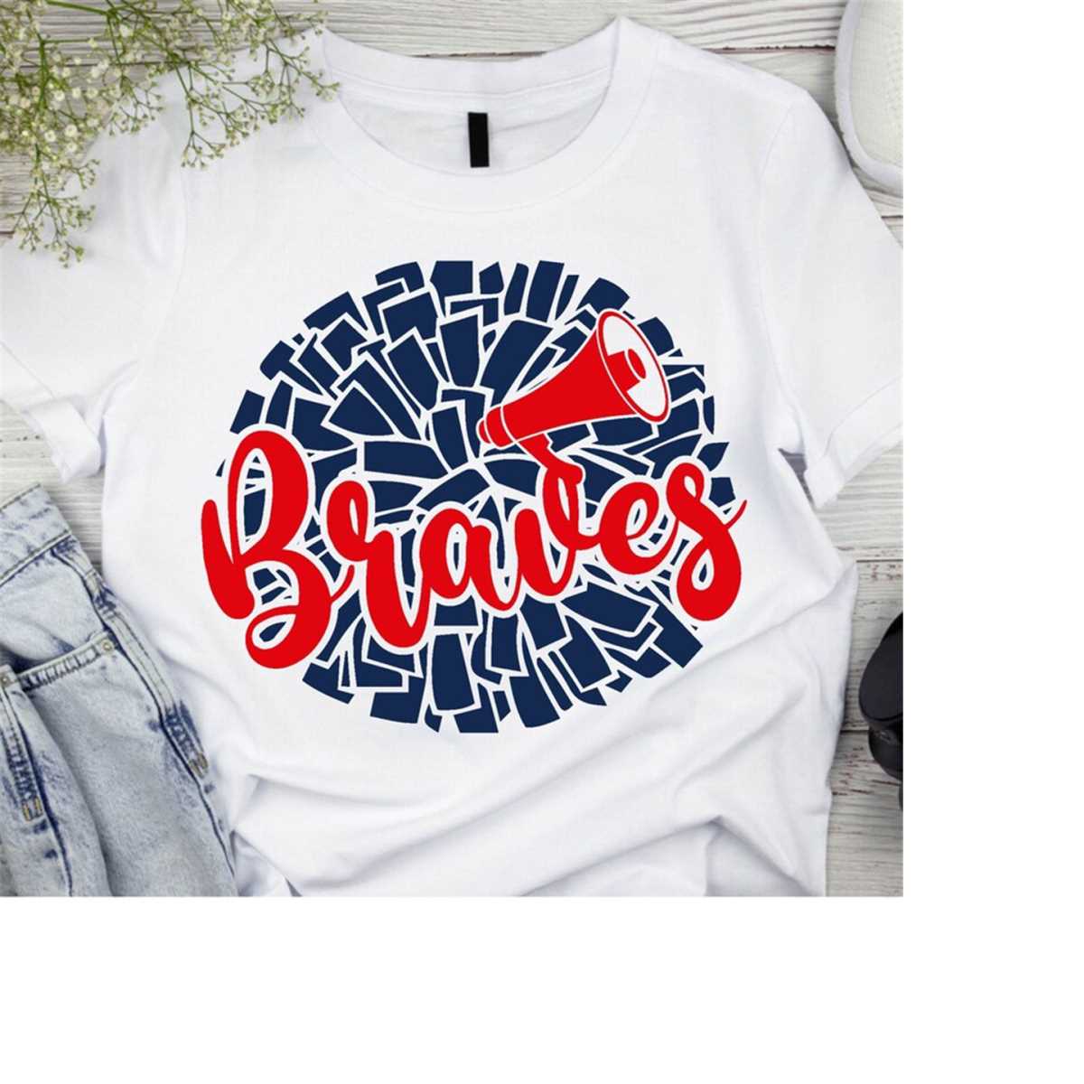 Braves svg, Brave svg, Braves Football Svg, Braves Cheer svg | Inspire ...