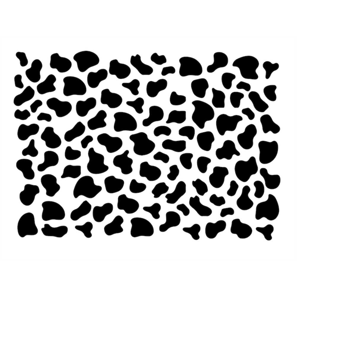 Cow Pattern Svg Cow Pattern Cut Files For Cricut Cow Templ Inspire