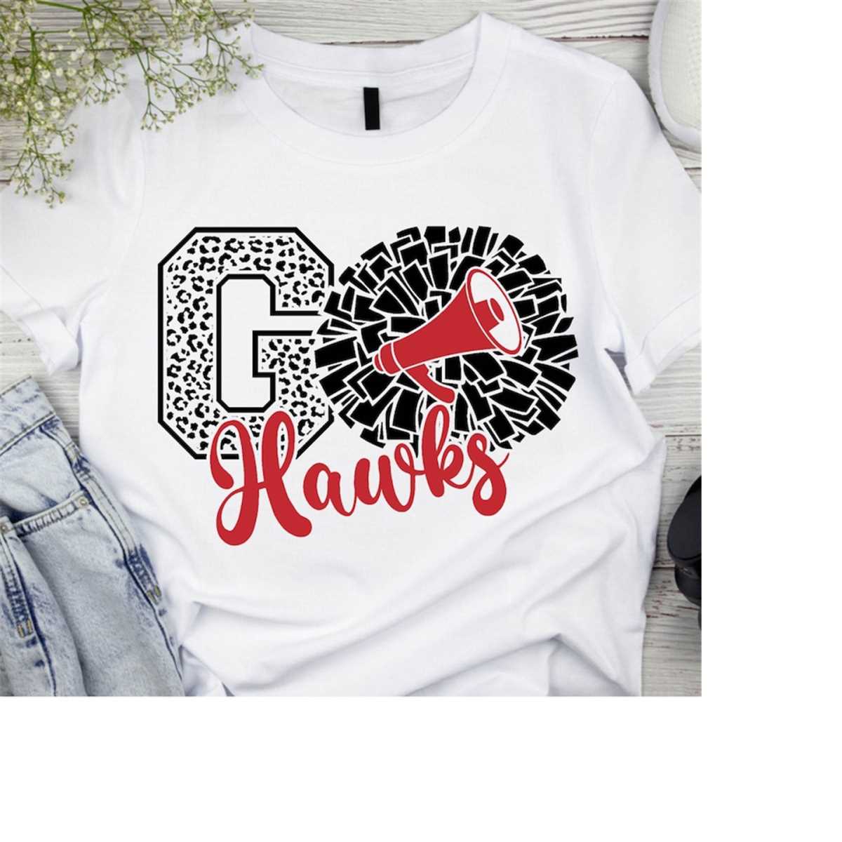 Hawks svg, Hawk svg, Hawks Football Svg, Hawks Cheer svg, Ha | Inspire ...