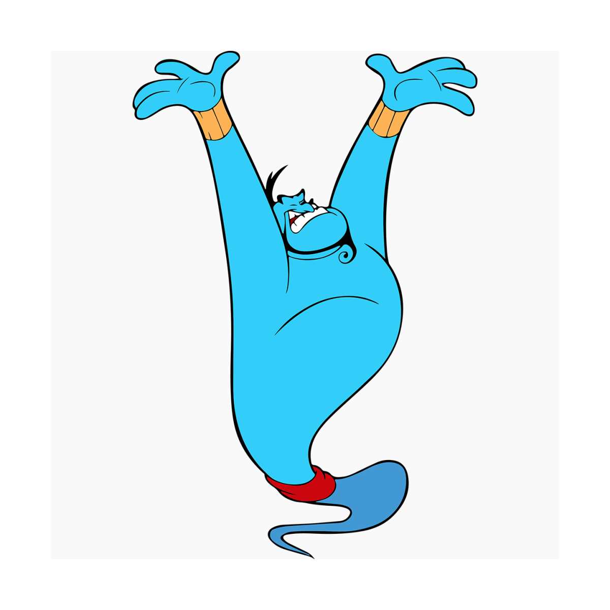 Genie PNG ,aladdin PNG, aladdin craft, genie diy, disney cra | Inspire ...