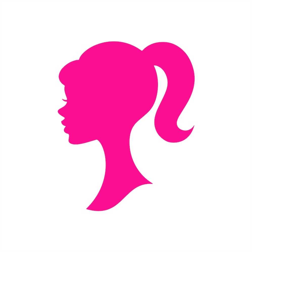 Barbie head svg, doll svg, Doll head svg, doll silhouette, w | Inspire ...