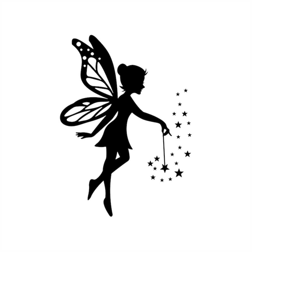 Fairy Svg I Fairy Svg, Tinkerbell Svg, Princess Svg, Fairy C | Inspire ...