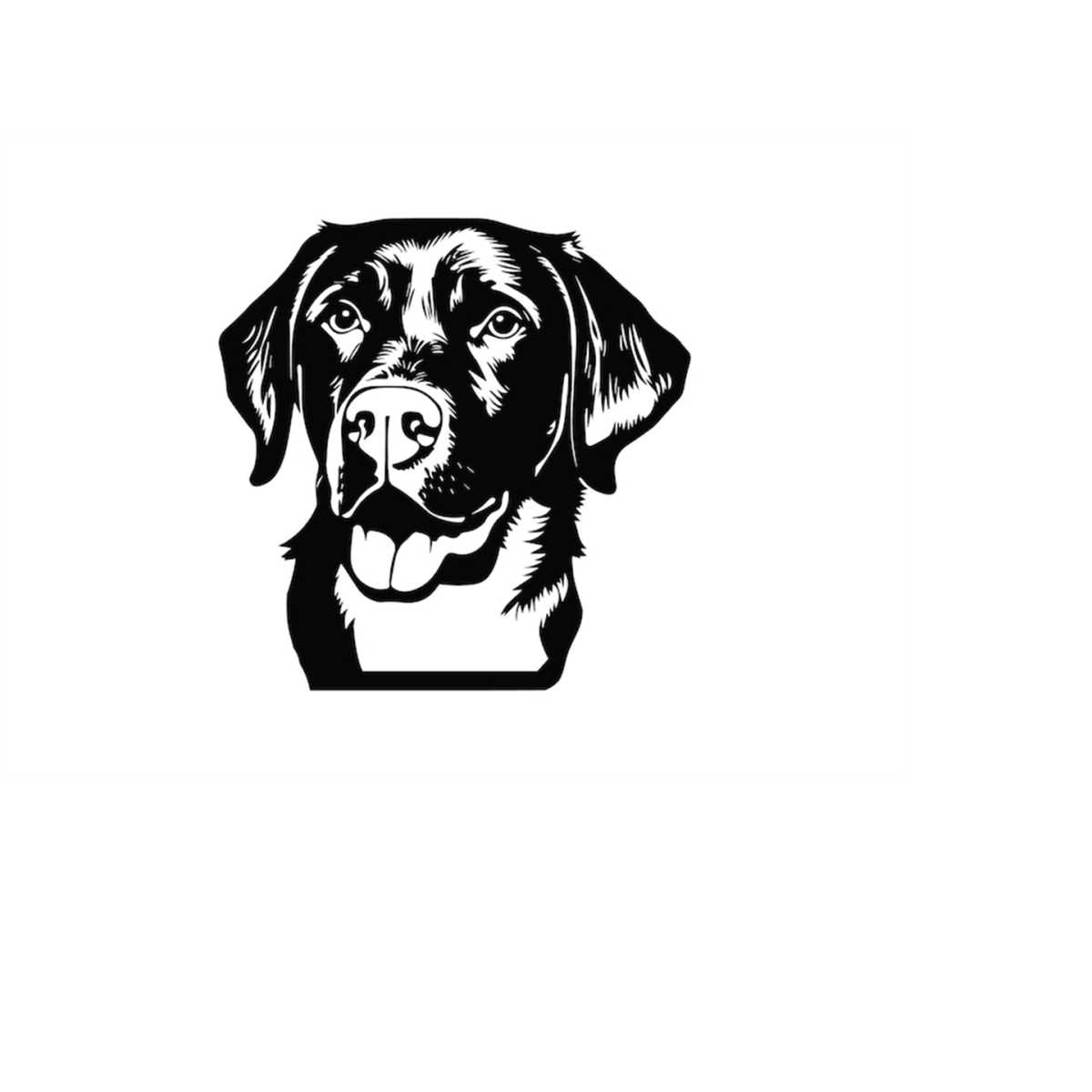 LABRADOR RETRIEVER HEAD Svg, Labrador Retriever Head Clipart | Inspire ...