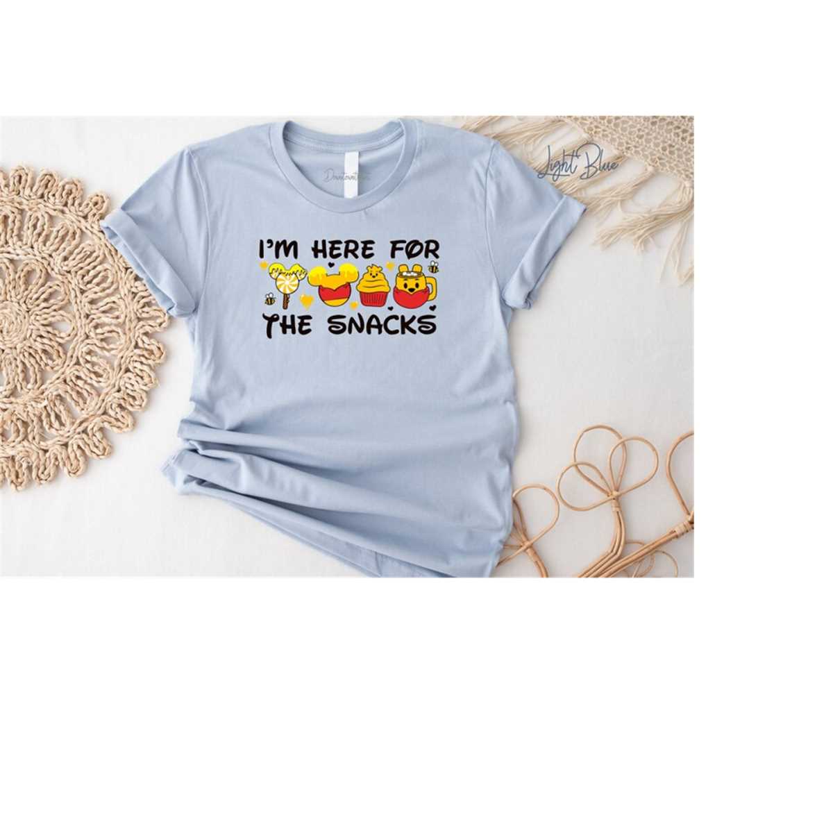 Disney Winnie Snacks Shirt,I'm Here For The Snacks Shirt, Di | Inspire ...