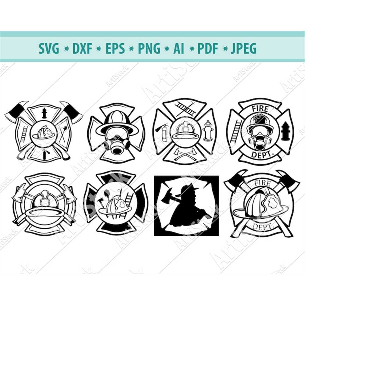 Firefighter logo svg, Firefighting Rescue Svg, Fireman Svg, | Inspire ...