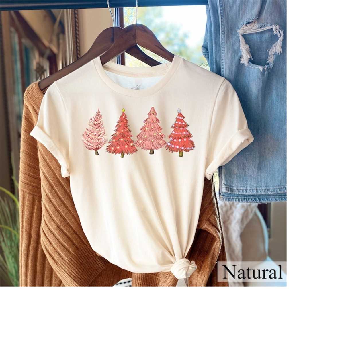 Christmas Trees Shirt | Christmas Shirts For Women, Christma | Inspire ...