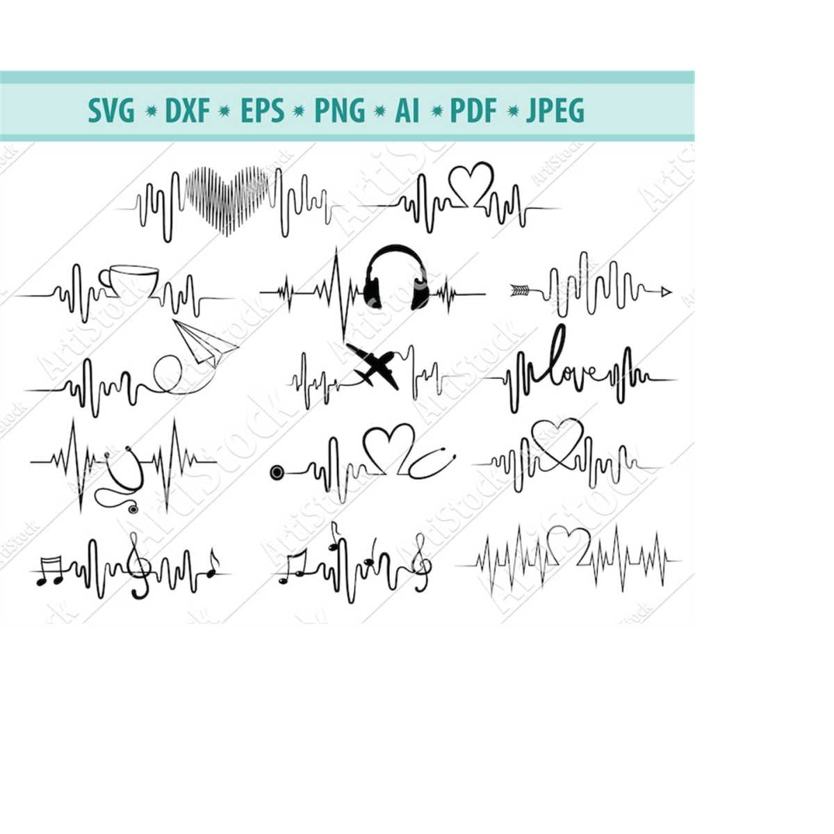 Heartbeat svg | Healthcare svg|Stethoscope svg | Pulse svg| | Inspire ...
