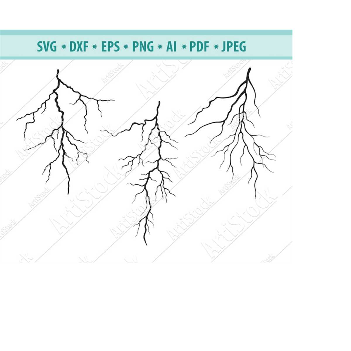 Lightning SVG, Lightning Bolt Svg, Storm Svg, Thunder Svg, C | Inspire Uplift