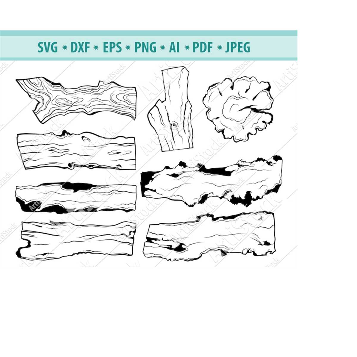 Wood Grain Board Svg, Wood planks Svg, Trunk Stump Svg, Wood | Inspire ...