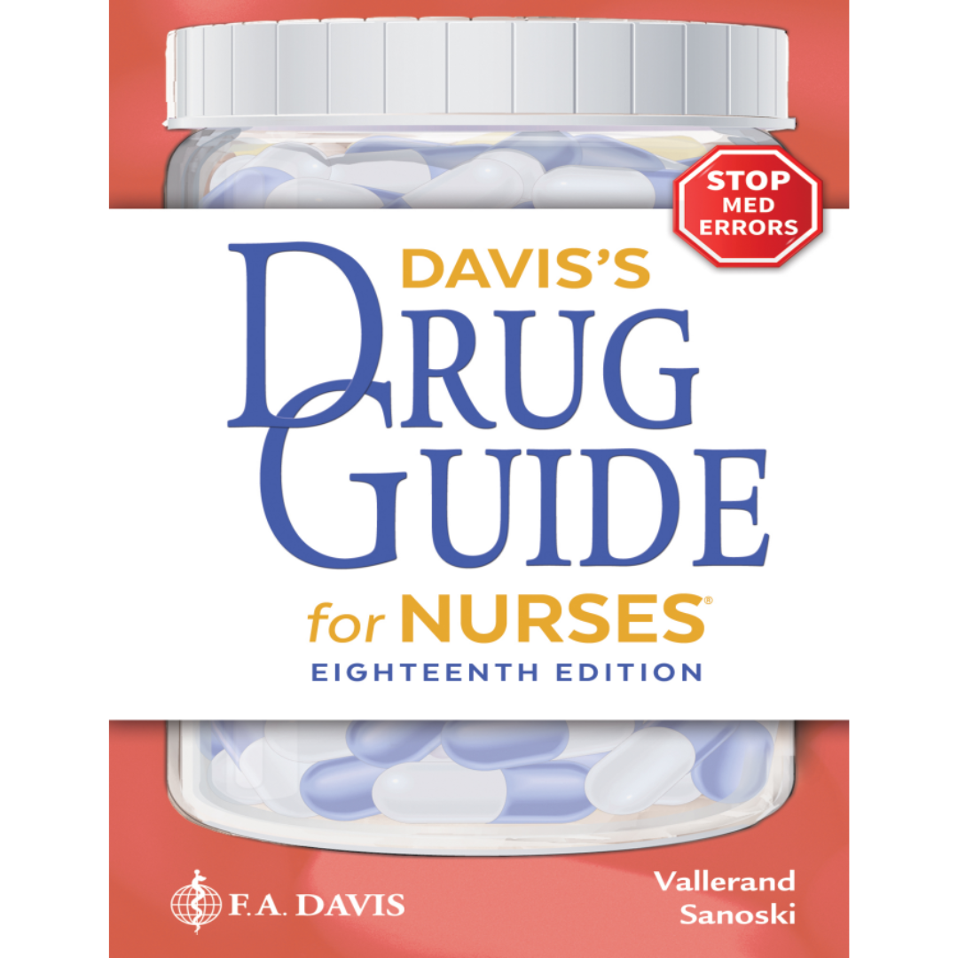 Davis's Drug Guide for Nurses 18th Edition | Inspire Uplift
