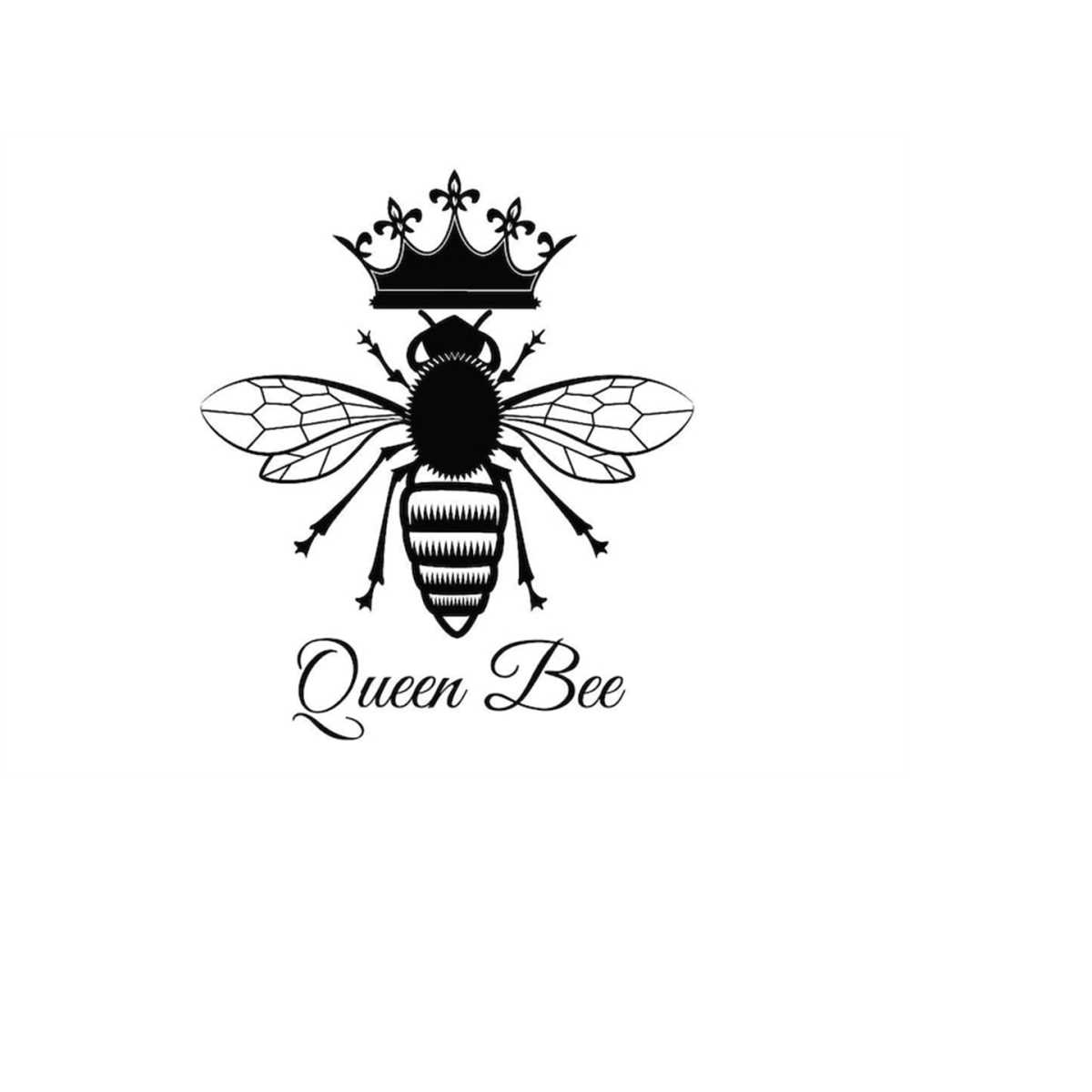 QUEEN BEE SVG, Queen Bee Crown Svg Files, Queen Bee Clipart, | Inspire ...