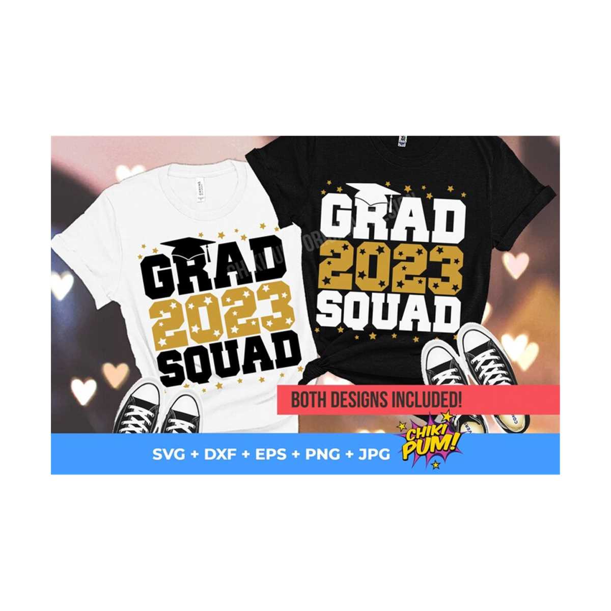 Grad Squad 2023 SVG, Graduation 2023 SVG, Grad 2023 SVG, Cla | Inspire ...