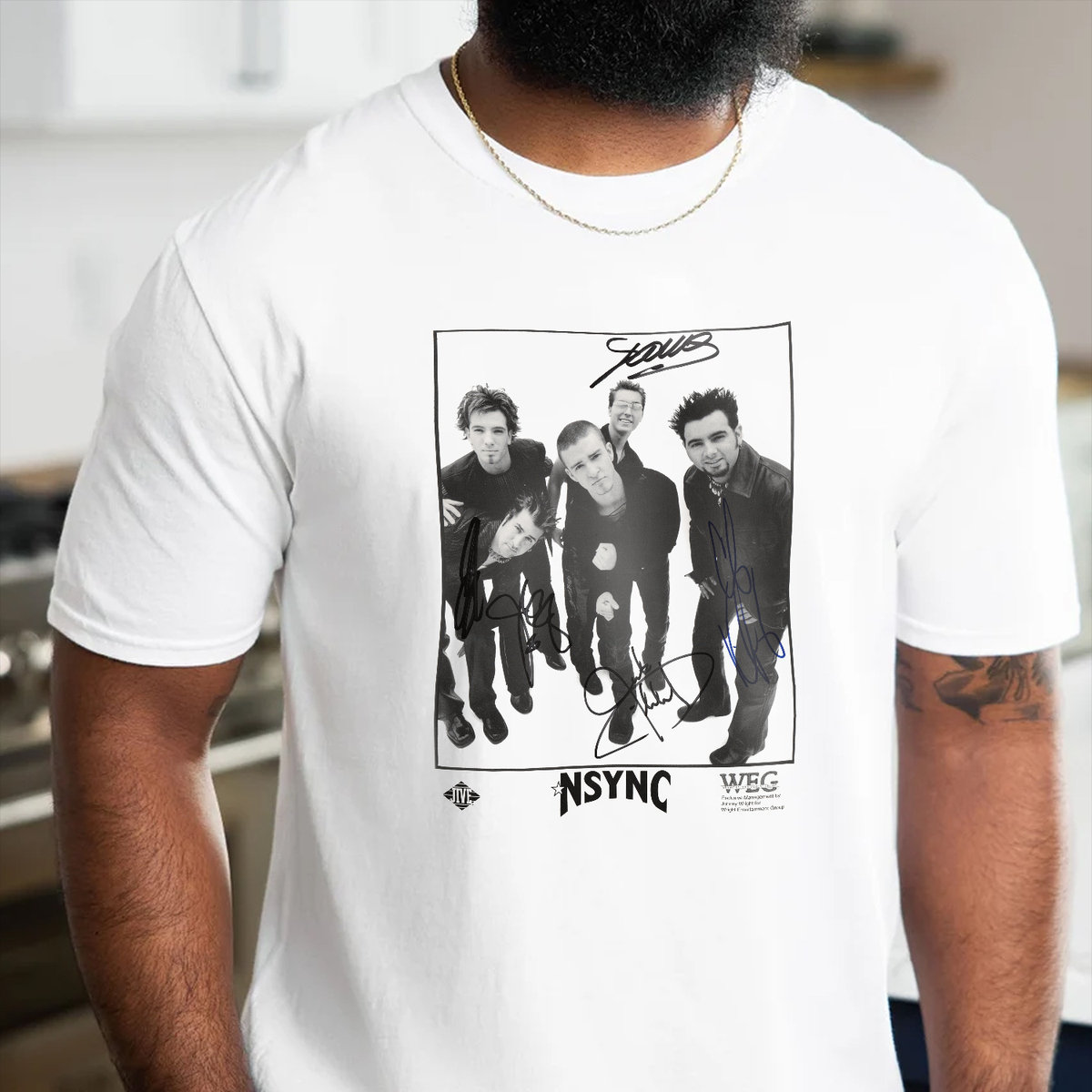 NSYNC Band Sweatshirt Unisex No Strings Attached Tour Gift F - Inspire ...