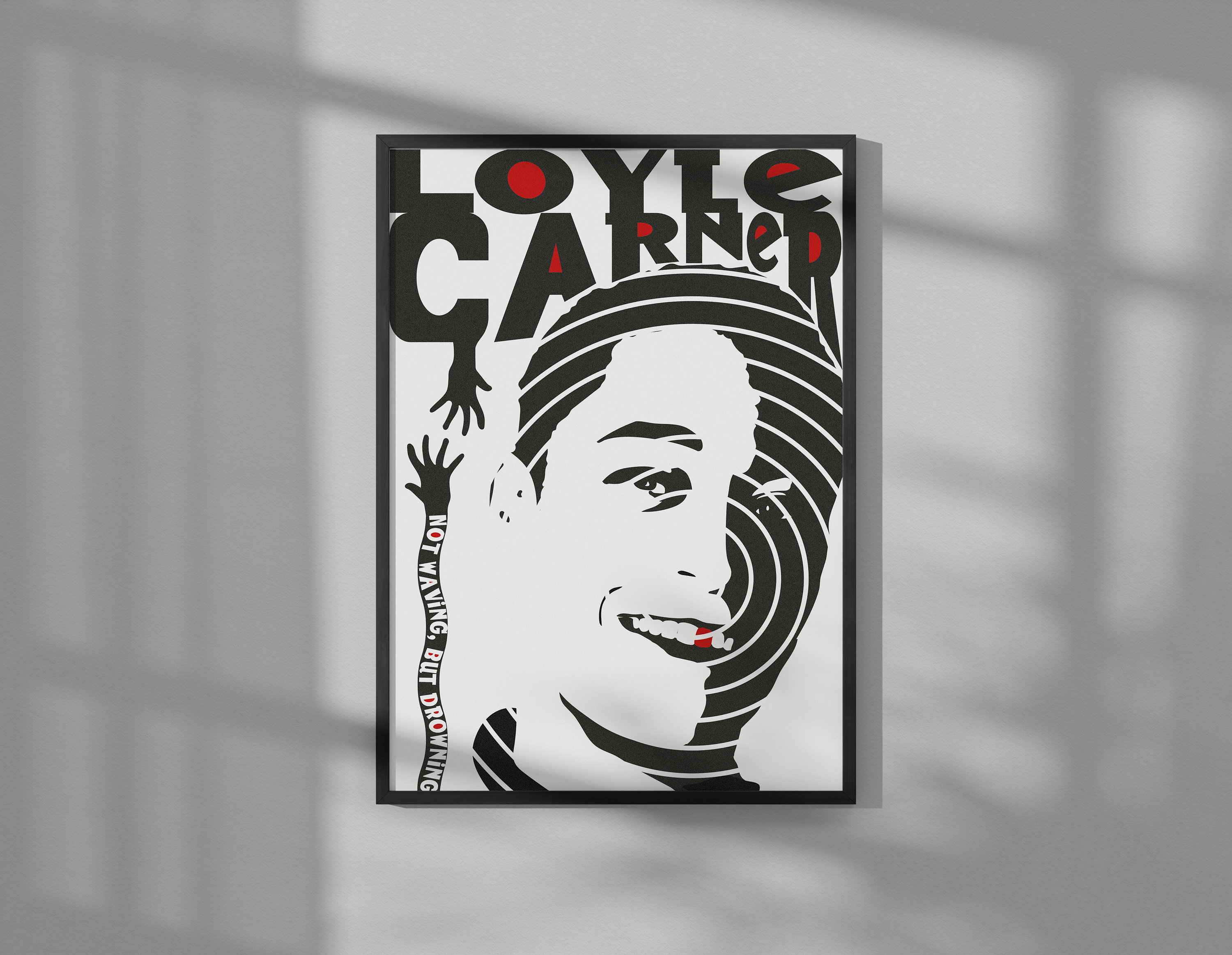 Loyle Carner Poster Music Poster Wall Art Wall Decor | Inspire Uplift
