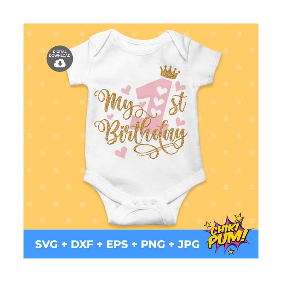 My first birthday svg, Birthday girl svg, First birthday svg | Inspire ...